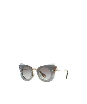 Miu Miu Logo Cat Eye Sunglasses
