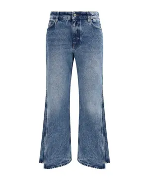 Loewe Flared Leg Denim Trousers