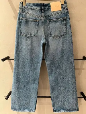 Loewe Flared Leg Denim Trousers