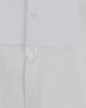Saint Laurent Pleated Bib Tuxedo Shirt