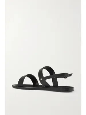 ANCIENT GREEK SANDALS Clio Sandals - Black