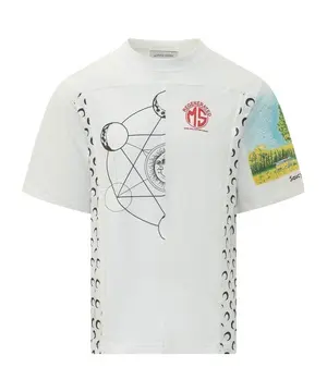Marine Serre Logo T-shirts For Men