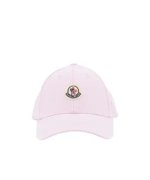 Moncler Logo Baseball Cap - White