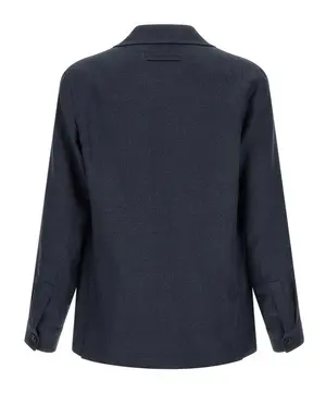 Zegna Alpe Shirt-collar Jacket - Black