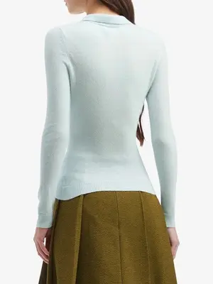 SHUSHU/TONG Lapel Collar Button-down Knitwear