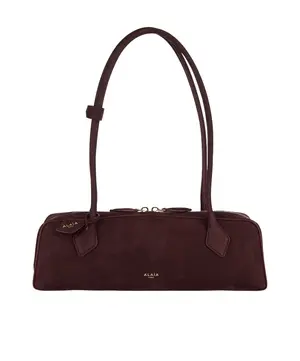 Alaïa Double Handle Shoulder Bag - Black