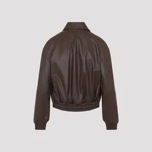 Celine Long Sleeve Leather Jacket
