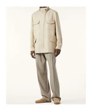 Loro Piana Traveller Field Jacket - Nude
