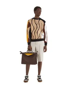 Fendi Vintage Label Low-top Sneakers