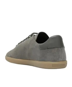 Zegna Round-toe Lace-up Sneakers - Gray