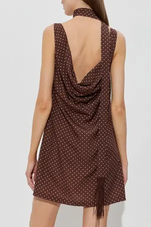Posse Evie Polka-dot Mini Dress