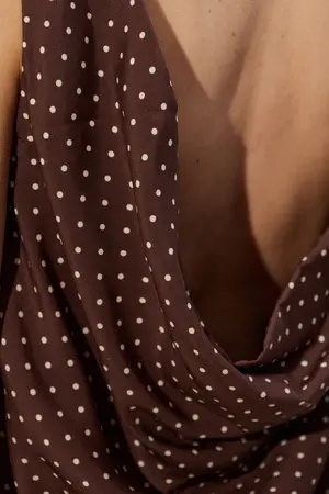 Posse Evie Polka-dot Mini Dress