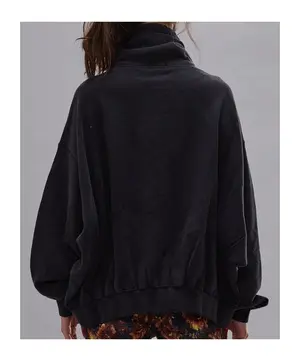 R13 Long-sleeved Funnel Neck Sweatshirt
