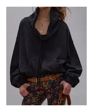 R13 Long-sleeved Funnel Neck Sweatshirt