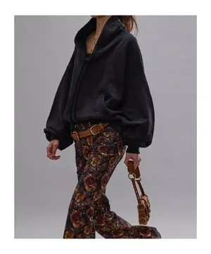 R13 Long-sleeved Funnel Neck Sweatshirt