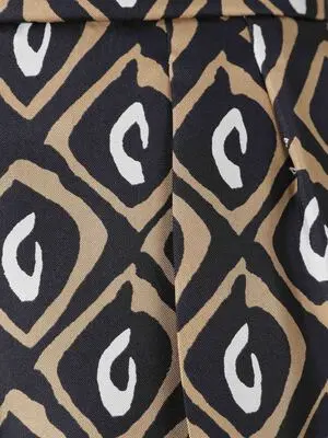 Max Mara Patterned Tailored Shorts