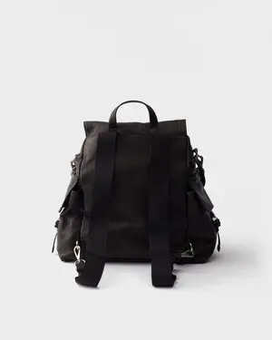 Prada Leather Backpack - Black