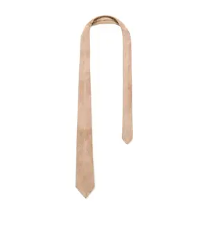 Brunello Cucinelli Pointed Tie - Camel