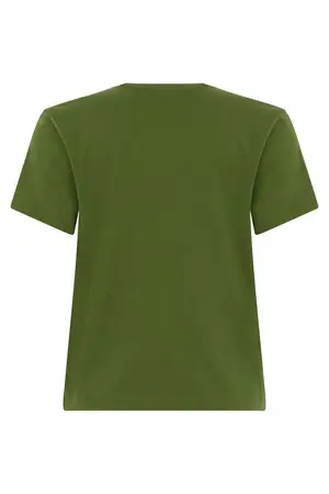 Vince Classic Cotton T-shirt - Green