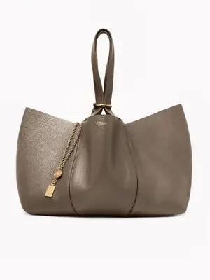 Chloé Spin Tote Bag - Grey