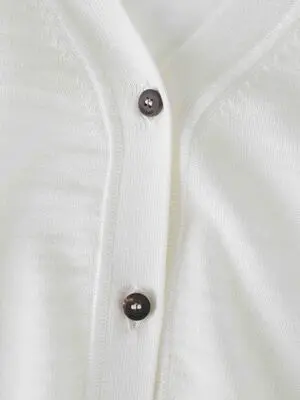 Jacquemus Long Sleeve V-neck Button Knitwear