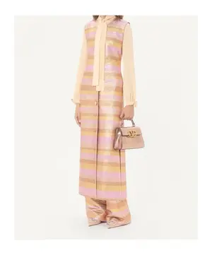 Valentino Garavani Flap Shoulder Bag With Top Handle - Pink