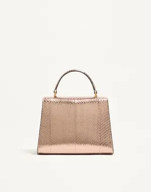 Valentino Garavani Flap Shoulder Bag With Top Handle - Pink