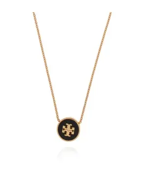 Tory Burch Kira Logo Pendant Necklace