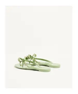 Valentino Garavani Rockstud Rubber Thong Sandals