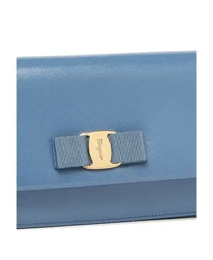 FERRAGAMO Gancini Logo Clutch With Wristband