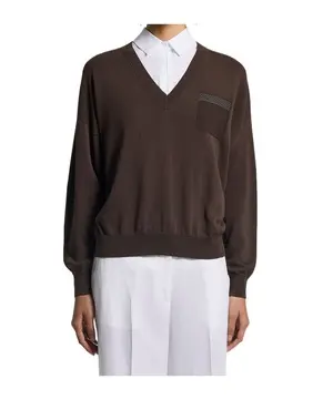Peserico Cuffed Knitwear For Women