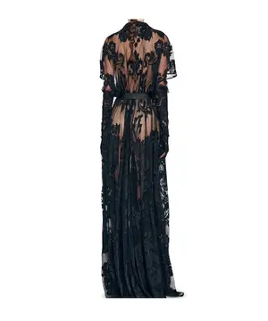 Norma Kamali Super Os Bf Nk Shirt" Flared Gown