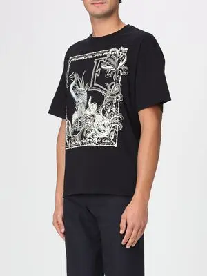 Etro Placed Printed Crewneck T-shirt
