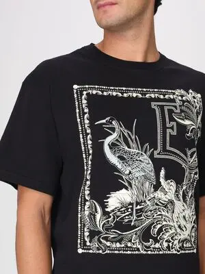 Etro Placed Printed Crewneck T-shirt