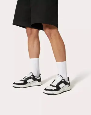 Valentino Garavani Freedots Lace-up Sneakers - Black