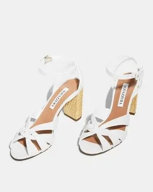 AQUAZZURA Copacabana Sandals - White