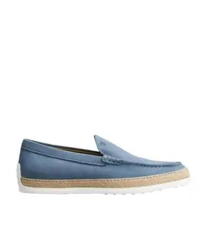 TOD'S Nuova Pantofola Slip-on Loafers - Blue