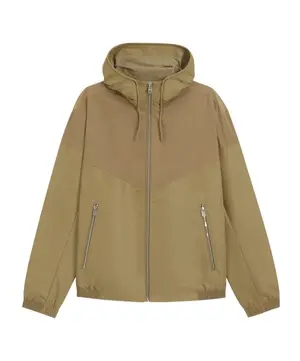 Hugo Boss Long-sleeved Zip-up Hooded Jacket - Brown