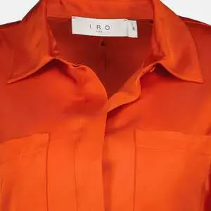 IRO PARIS Ursana Long Shirt Dress