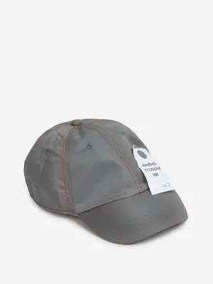 Acne Studios Logo Patch Baseball Cap - Gray