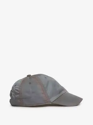 Acne Studios Logo Patch Baseball Cap - Gray