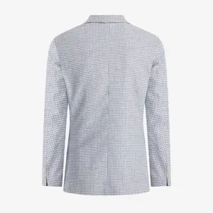 Hugo Boss Lapel Long-sleeved Suit Jacket - Gray