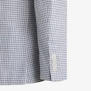 Hugo Boss Lapel Long-sleeved Suit Jacket - Gray
