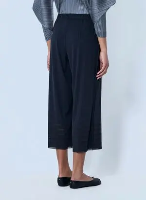 Issey Miyake Pleated Wide-leg Trousers