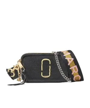 Marc Jacobs Snapshot Chain Shoulder Bag - Black Multi