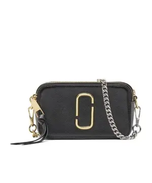 Marc Jacobs Snapshot Chain Shoulder Bag - Black Multi