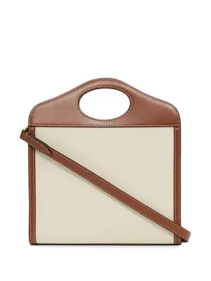Burberry Logo Printed Tote Bag