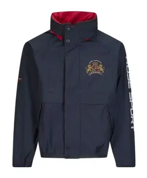 Martine Rose Button Detailed High Neck Jacket