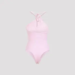 Jacquemus Halterneck One-piece Swimsuit - Pink