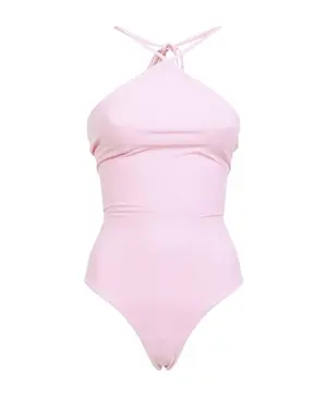Jacquemus Halterneck One-piece Swimsuit - Pink